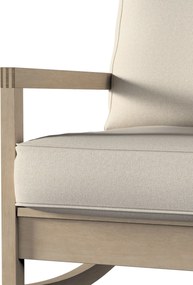 Potah na křeslo IKEA Lillberg barva šedá látka pletený vzor