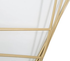 Nástěnné hodiny Line 85 cm zlaté/bílé