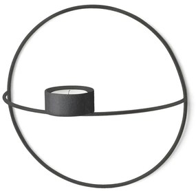 MENU Nástěnný svícen POV Circle Tealight S, Black