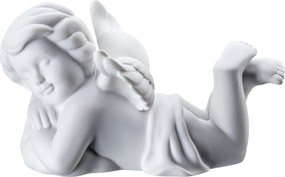 Figurka Classic anděl ležící na obláčku střední