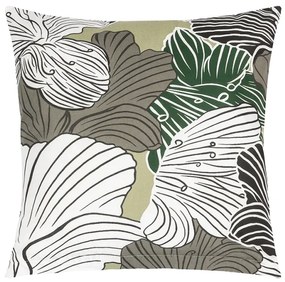 Bellatex Povláček bavlněný 40x40 cm Květ khaki