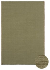 Khaki ručně tkaný bavlněný koberec 170x240 cm Handloom – Lorena Canals