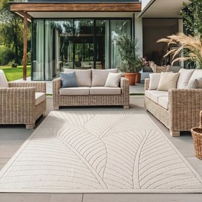 Krémový vnitřní a venkovní koberec 120x170 cm Nova 1203 – Ayyildiz Carpets