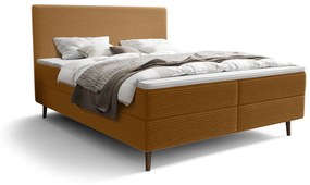 Manželská postel 140 cm Napoli Bonell (karamelová) (s roštem, s úl. prostorem). 1082441