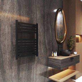 Gamma Artic, topné těleso 600x800 mm, 382 W, černá matná, GMA-ARCT-8060-BK