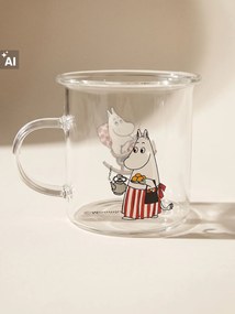 Sinsay - Skleněný hrnek s uchem The Moomins - vícebarevná