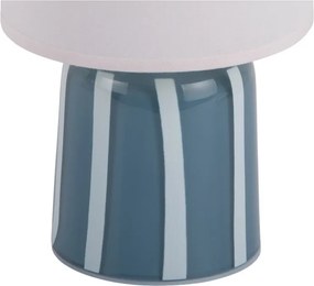 Modrá kovová LED stolní lampa (výška 20 cm) Verano LED – Leitmotiv