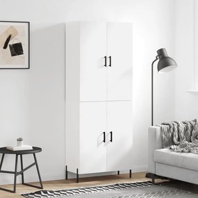 Skříň highboard bílá 69,5 x 34 x 180 cm kompozitní dřevo 3195683