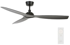 Lucci air Lucci Air 210651 - Stropní ventilátor MOTO černá + dálkové ovládání FAN00226