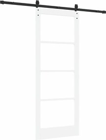 Posuvné dveře ORKDAL Bílá a černá 83 x 211 cm 3331860