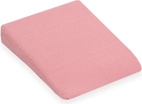 Mušelínový potah na kojenecký polštář-klín New Baby STANDARD 30x37cm pink