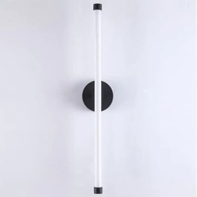 Toolight Toolight, LED nástěnné svítidlo 60cm, 12W, 3000K, LHJ069-W, černá matná, OSW-60037