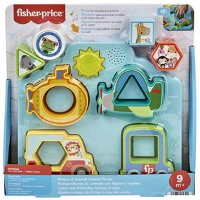 Vkládačka fisher-price puzzle dopravní prostředky