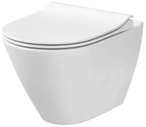 Wc s prkénkem softclose závěsné Cersanit City zadní odpad K701-104-ECO