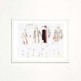 Liběna Rochová | Lenka L. Rám: Bílý, Velikost: 30 x 40 cm