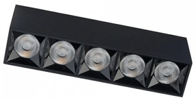 MIDI LED BLACK 20W 4000K - 10058