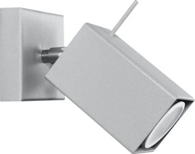 Sollux Lighting Nástěnné svítidlo MERIDA 1 šedé