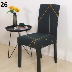 Elastické moderní potahy na židle Motiv: 26