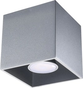 Sollux Lighting Stropní svítidlo QUAD 1 šedé