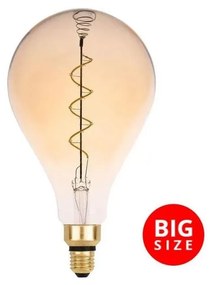 NEDES | LED Žárovka FILAMENT SPIRAL VINTAGE A165 E27/4W/230V 2000K | ND3788