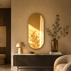 Zlaté zrcadlo Base B39 25×60