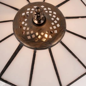 Brilagi - Tiffany vitrážová stolní lampa SIENNA 1xE27/60W/230V