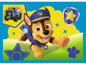 Trefl Puzzle 4v1 Štěňata v běhu Tlapková patrola/Paw Patrol 28,5x20,5cm v krabici 28x28x6cm