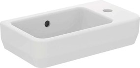 Ideal Standard - Umývátko 45x25 cm, s přepadem, otvor pro baterii vpravo, bílá T458601ROZ1