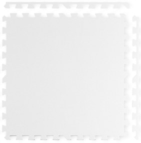 Ricokids velká pěnová puzzle podložka 60x60 cm 4 ks modrá a bílá pro děti