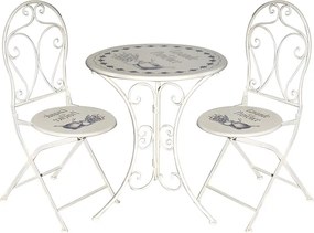 Clayre & Eef Zahradní set - 60 * 60 * 70 cm