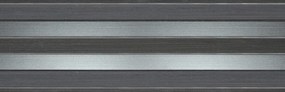 Dekor Fineza Selection tmavě šedá 20x60 cm lesk DSELECT26GR