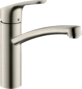 Hansgrohe Focus M41, kuchyňská páková baterie 160, 1jet, vzhled nerezu, HAN-31806800
