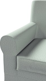 Potah na křeslo IKEA Ektorp Jennylund barva zelená látka pletený vzor