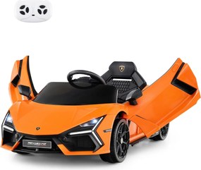 Costway Elektrické auto pro děti Lamborghini Revuelto 12 V elektrické dětské
