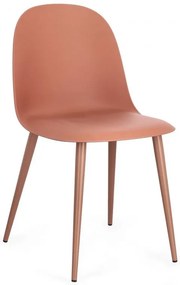 BIZZOTTO Jídelní židle ELLA cihlová 0734393