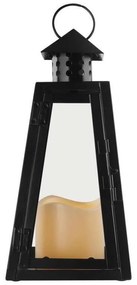 Emos Dekorativní LED lucerna čtvercová 26,5cm 3xAAA WW