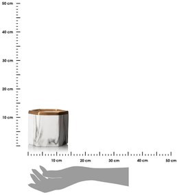 Květináč Sona Marbling 12 cm mramor