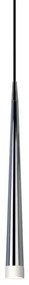 Minimalistické svítidlo Stylo 1 chrom