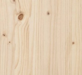 vidaXL Rám postele masivní dřevo 90 x 190 cm Single [3105760] Barva: Přírodní