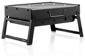 Přenosný skládací gril na dřevěné uhlí BearBQ - InnovaGoods