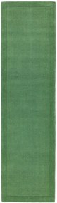 Zelený běhoun Cabaret Forest Green Rozměry: 68x240 cm