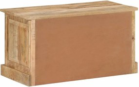 Botníková lavice 85 x 40 x 45 cm masivní mangovníkové dřevo 337827