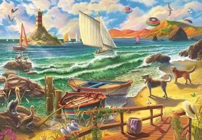 ANATOLIAN Puzzle Pobřeží / 500 dílků / od 12 let