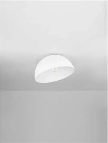 LED bílé moderní stropní svítidlo Gea