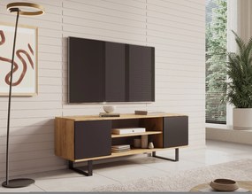 ADRK Furniture Skříňka RTV Lofter 135 cm RTV-LOF-OCB-135