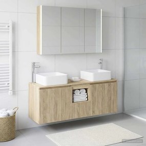 Sada koupelnových skříněk 4 ks Dub sonoma Kompozitní dřevo 3406385