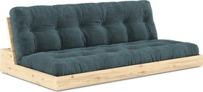 Karup Design  Rozkládací pohovka BASE - 513 Pale Blue / Bez bočních boxů