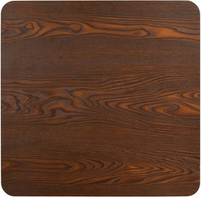 Bistro stolek tmavě hnědý 60 x 60 cm MDF 286431