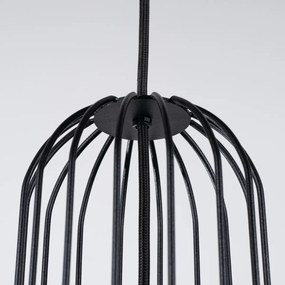 Sollux Lighting Závěsné svítidlo BRINA 3P černé