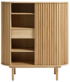 Dubová komoda Unique Furniture Carno 110 x 40 cm